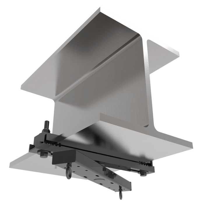 Swivel Arm Beam Clamp – SBC7-12-CA-207-12 inch Beam Clamp 20 inch Arm ...