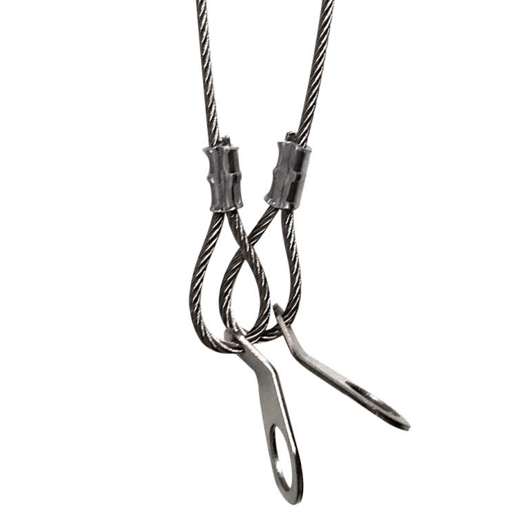 SC-025Safety Cable Silver - Adaptive Technologies Group