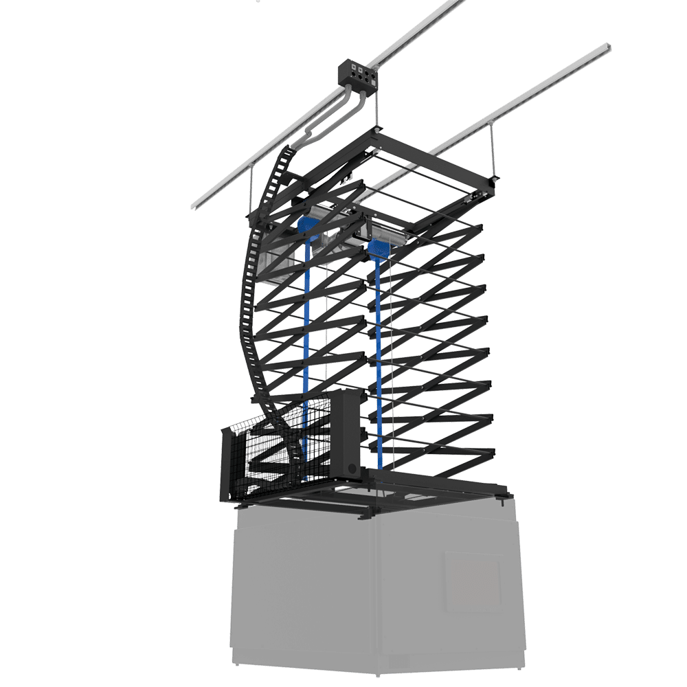 Pro-Lift-Scissor | Overhead Mounted Scissor Projector Lift | Adaptive ...