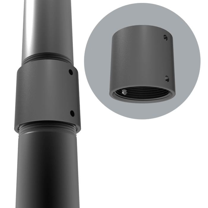 CG-150NPS-PC1-1/2 inch Threaded Pipe Coupler | Adaptive Technologies Group